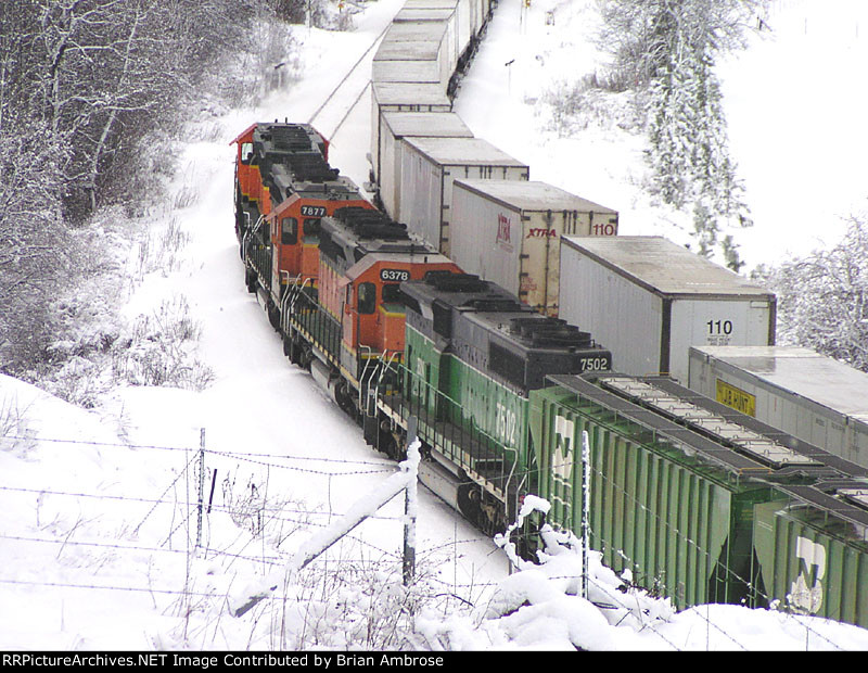 BNSF 7148 West